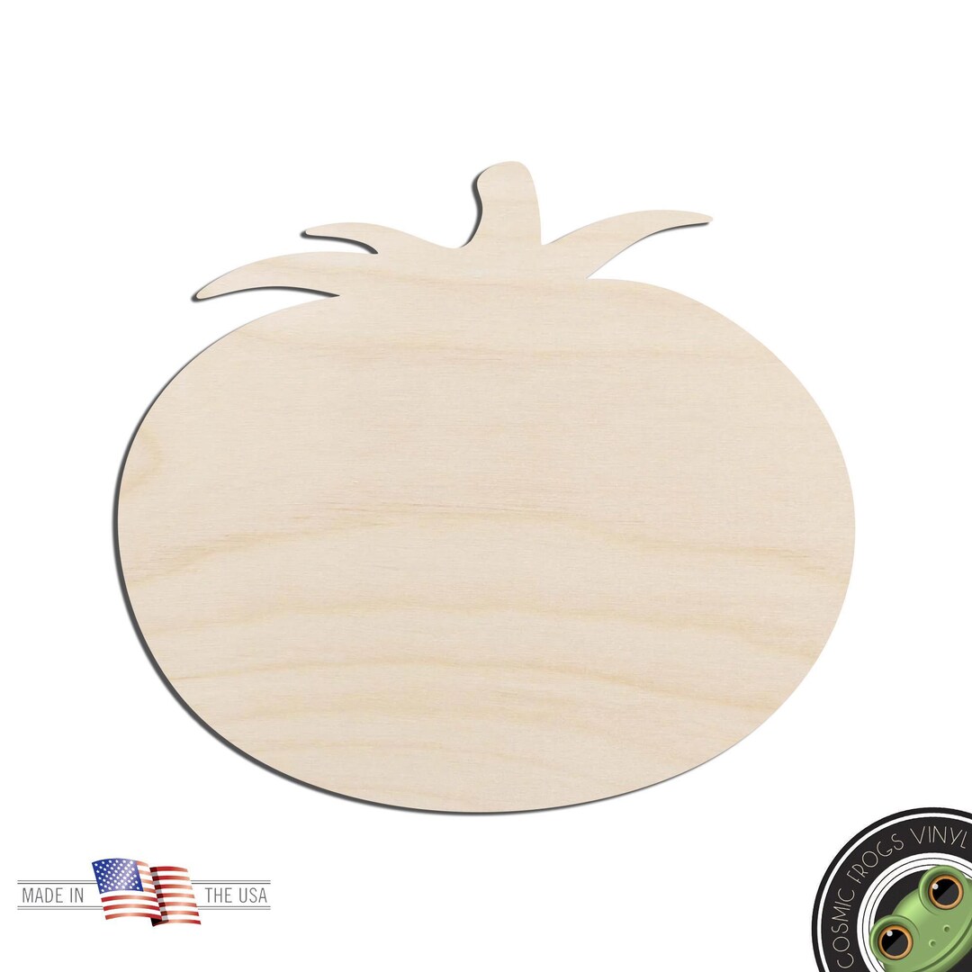 Tomato Vegetable Laser Cut Out Unfinished Wood Shape Craft Supply - Etsy