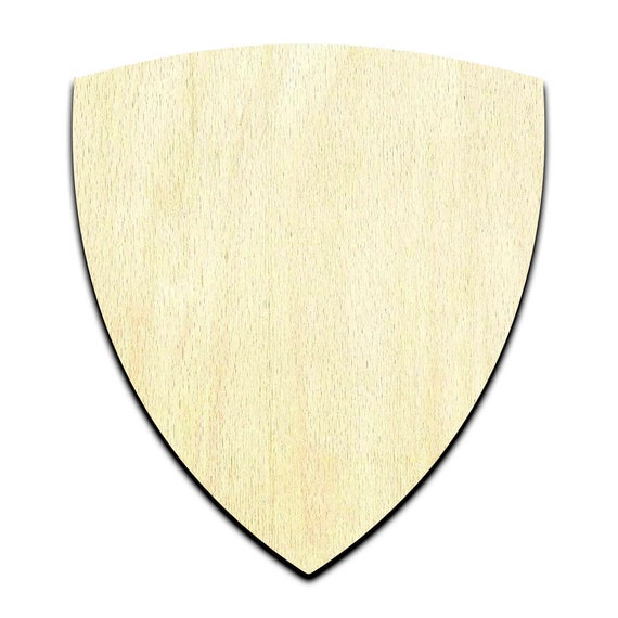Shield 2 Laser Cut Out Unfinished Wood Shape Craft Supply - Etsy