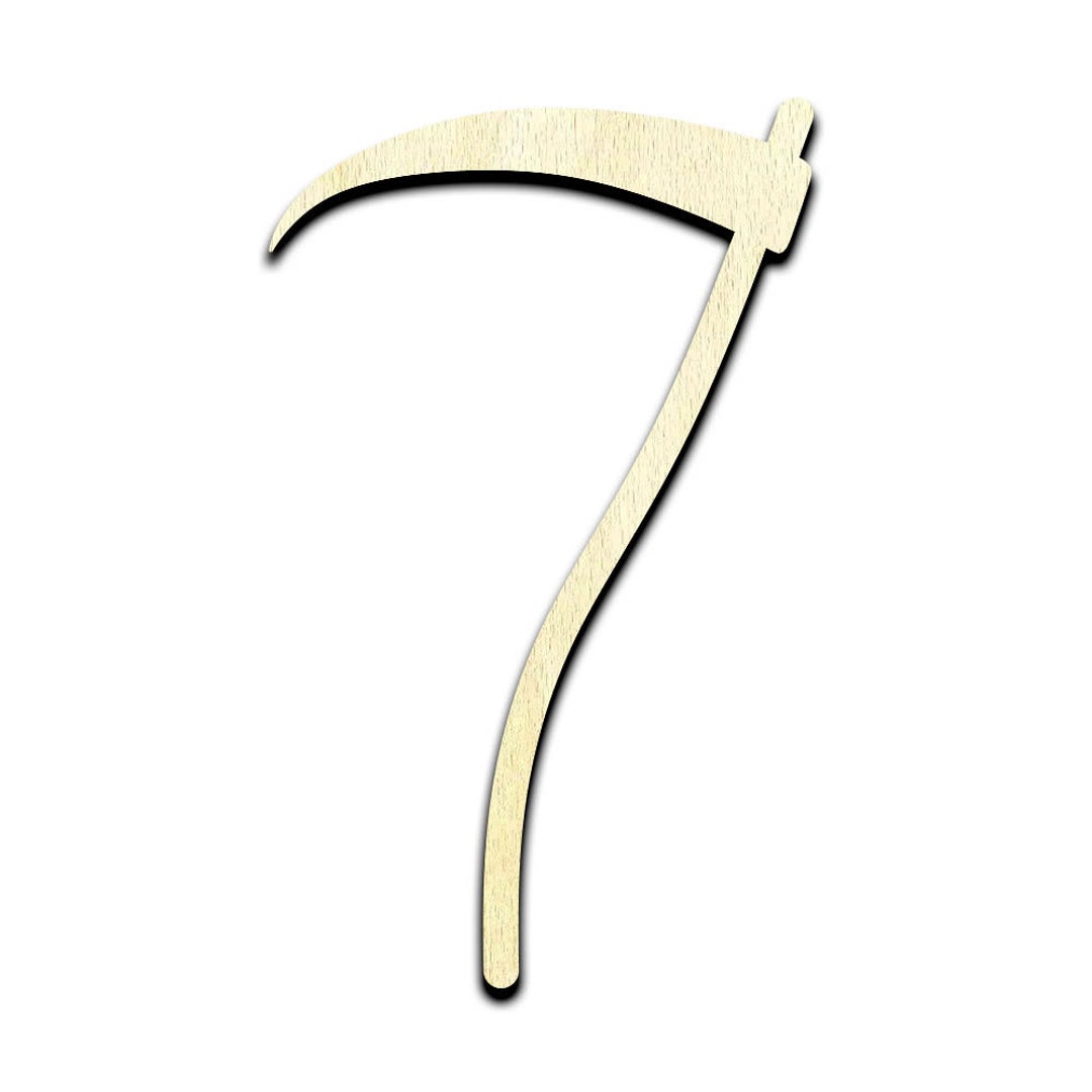 Scythe Laser Cut Out Unfinished Wood Shape Craft Supply - Etsy