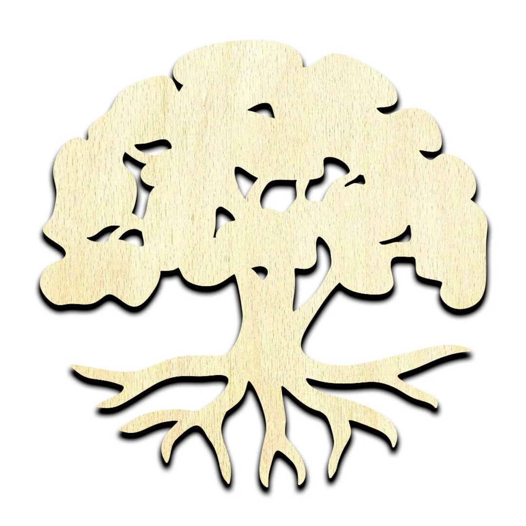 Tree of Life Laser Cut Out Unfinished Wood Shape Craft Supply - Etsy
