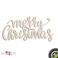 Beautiful, Modern Merry Christmas Script Typography SVG Digital File ...