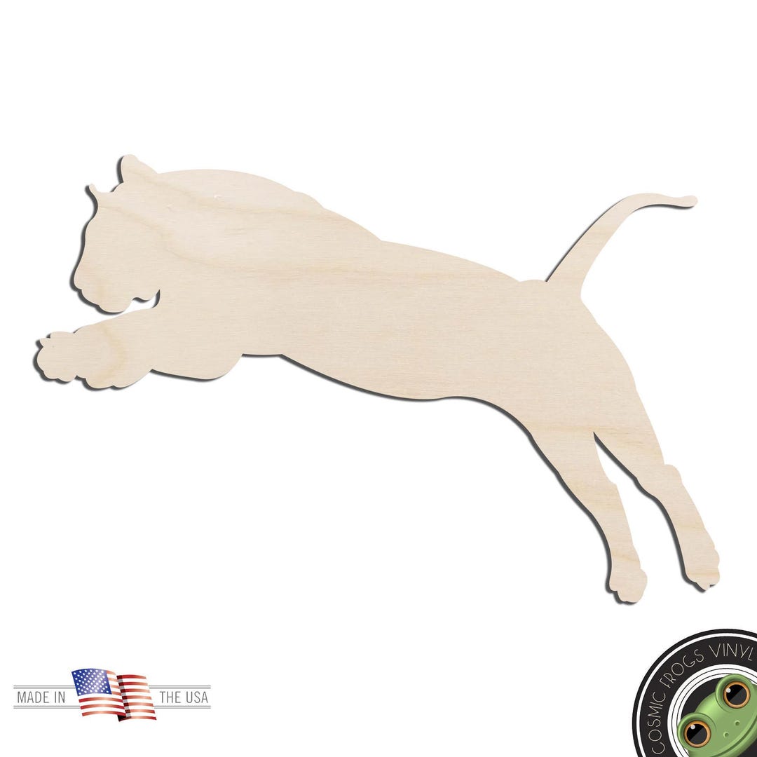 Tiger #3 Laser Cut Out Unfinished Wood Shape Craft Supply - Etsy