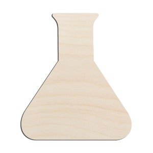 Beaker Chemistry Science Laser Cut Out Unfinished Wood Shape Craft ...