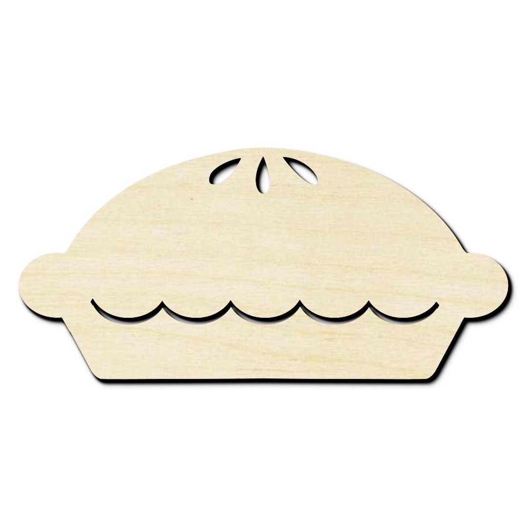 Pie Fresh Baked Laser Cut Out Unfinished Wood Shape Craft Supply - Etsy