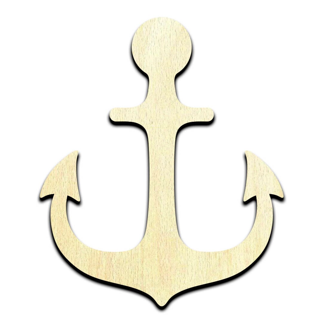 Anchor 2 Laser Cut Out Unfinished Wood Shape Craft Supply - Etsy