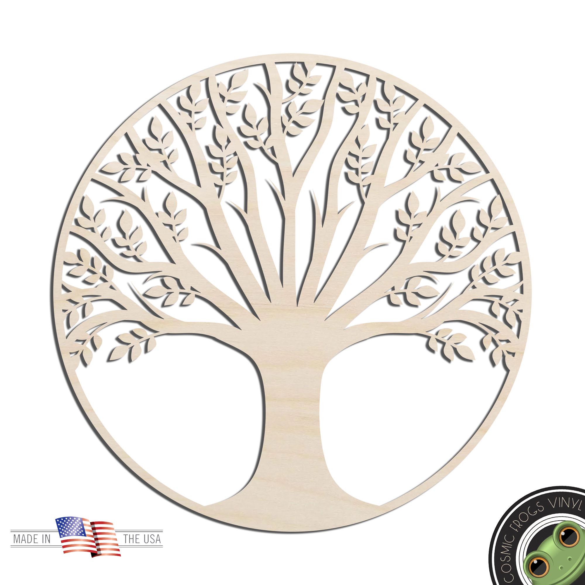 Tree of Life #2 Laser Cut Out Unfinished Wood Shape Craft Supply - Etsy
