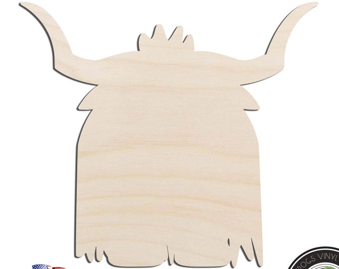 Unfinished Wood Yak Shape - Animal - Craft - up to 24" DIY - Etsy