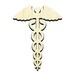 Caduceus Laser Cut Out Unfinished Wood Shape Craft Supply - Etsy