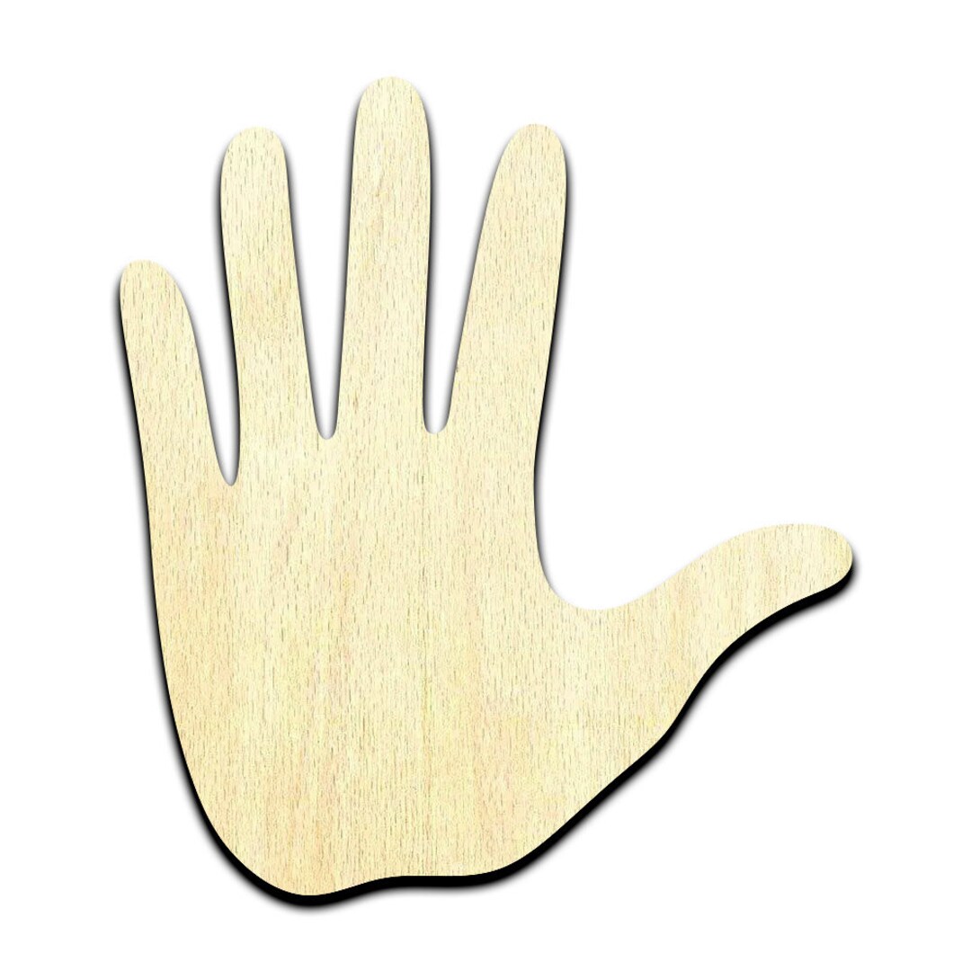 Hand Laser Cut Out Unfinished Wood Shape Craft Supply - Etsy