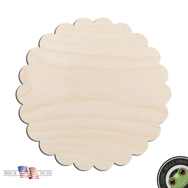 Scallop Mdf Wood - Etsy