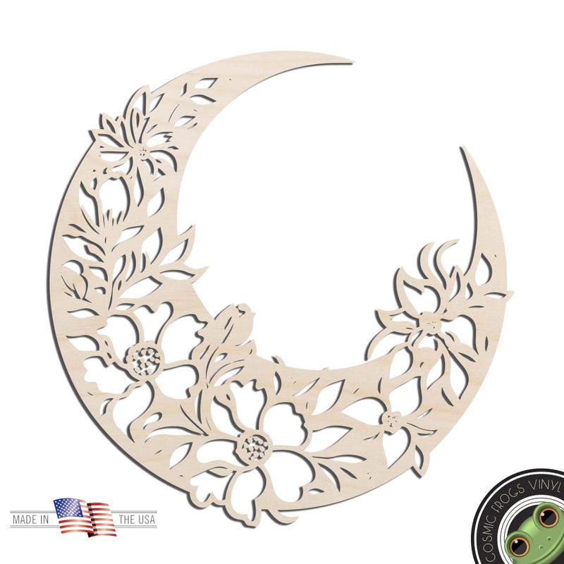 Wood Moon - Etsy