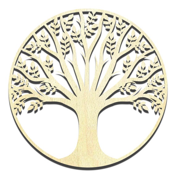 Tree of Life 2 Laser Cut Out Unfinished Wood Shape Craft - Etsy