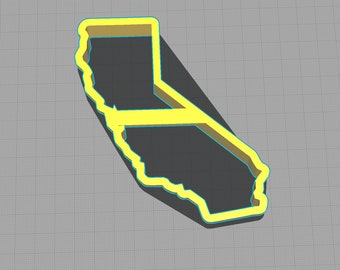 California State Shape Cookie Cutter - Etsy