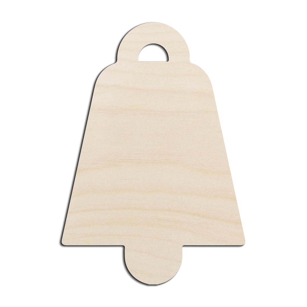 Cowbell Laser Cut Out Unfinished Wood Shape Craft Supply - Etsy