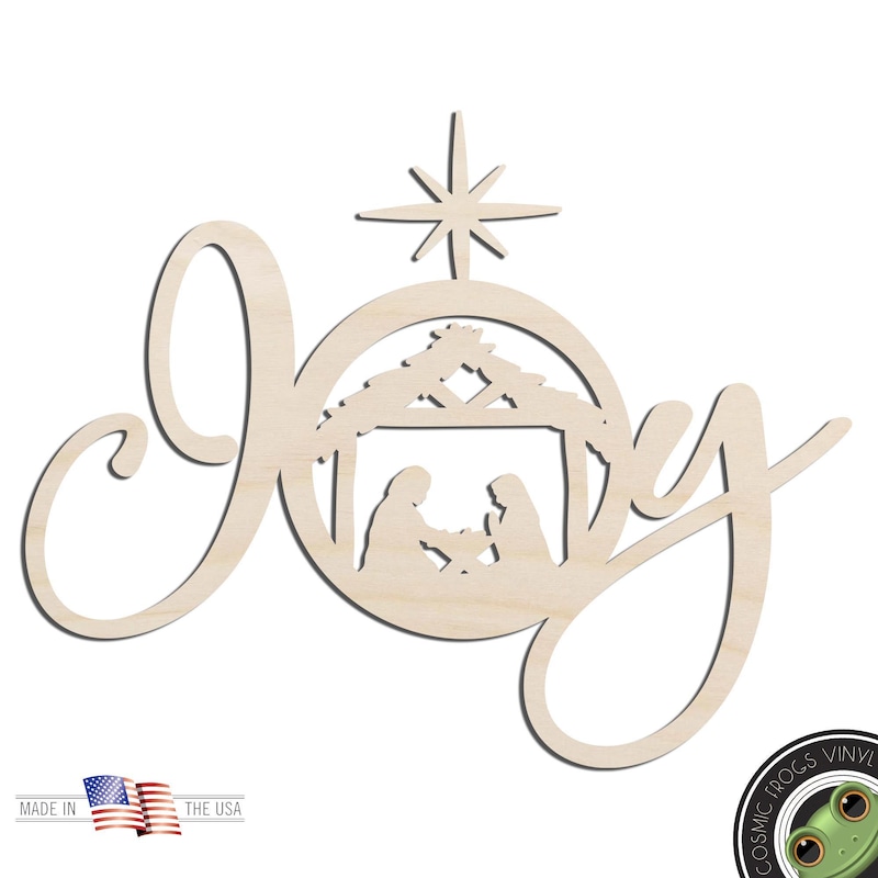 Joy Nativity Diy Kit - Etsy