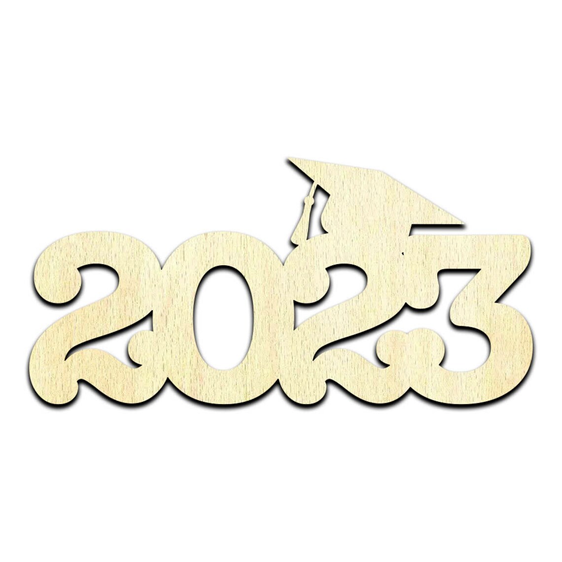 2023 Graduation Cap Laser Cut Out Unfinished Wood Shape Craft - Etsy
