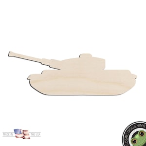 Tank Military Laser Cut Out Unfinished Wood Shape Craft Supply - Etsy