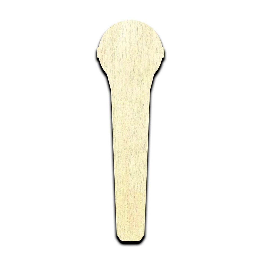 Microphone Laser Cut Out Unfinished Wood Shape Craft Supply - Etsy