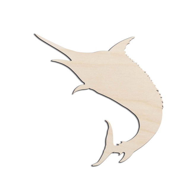 Wooden Marlin - Etsy