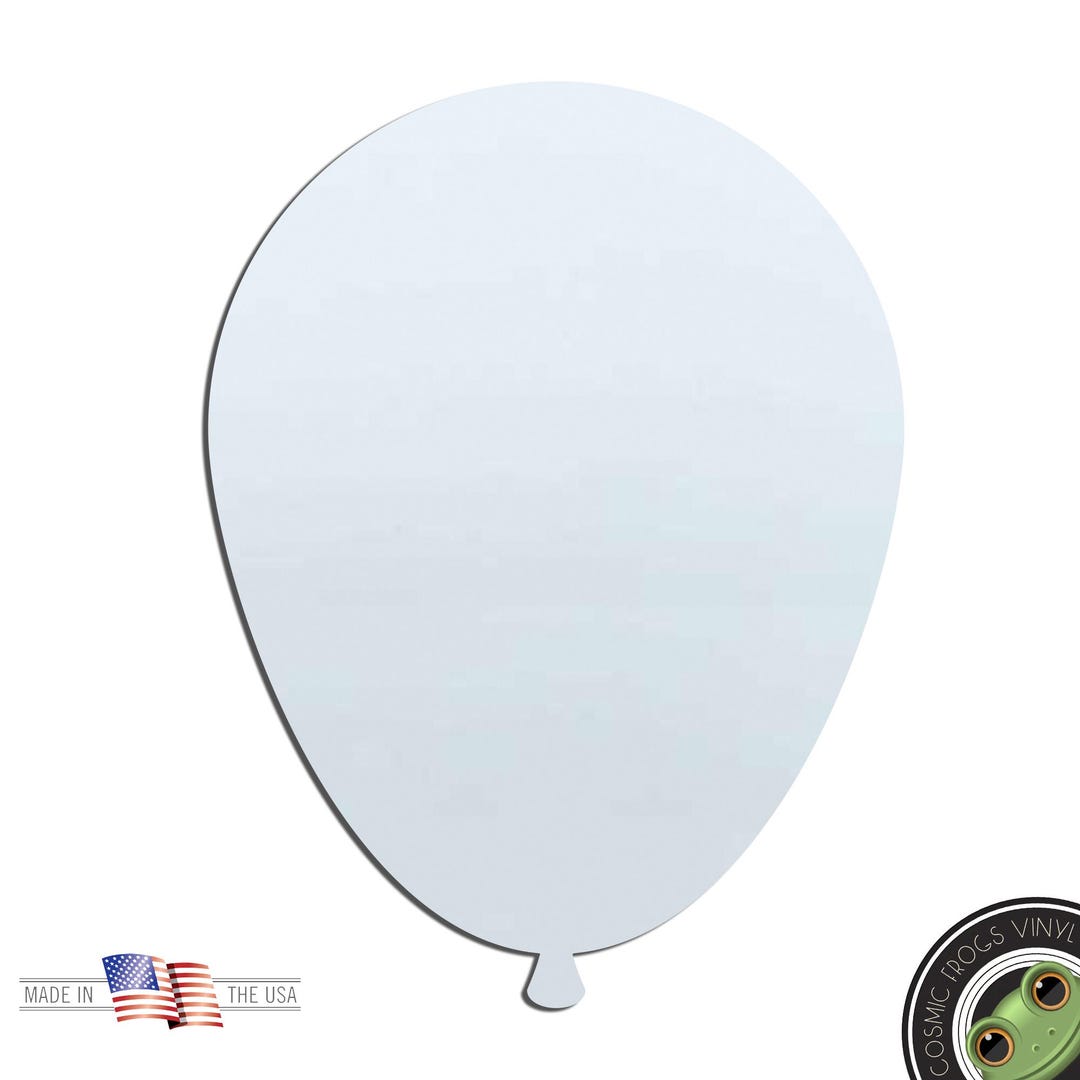 Balloon Laser Cut Out Acrylic Shape Craft Supply - Etsy
