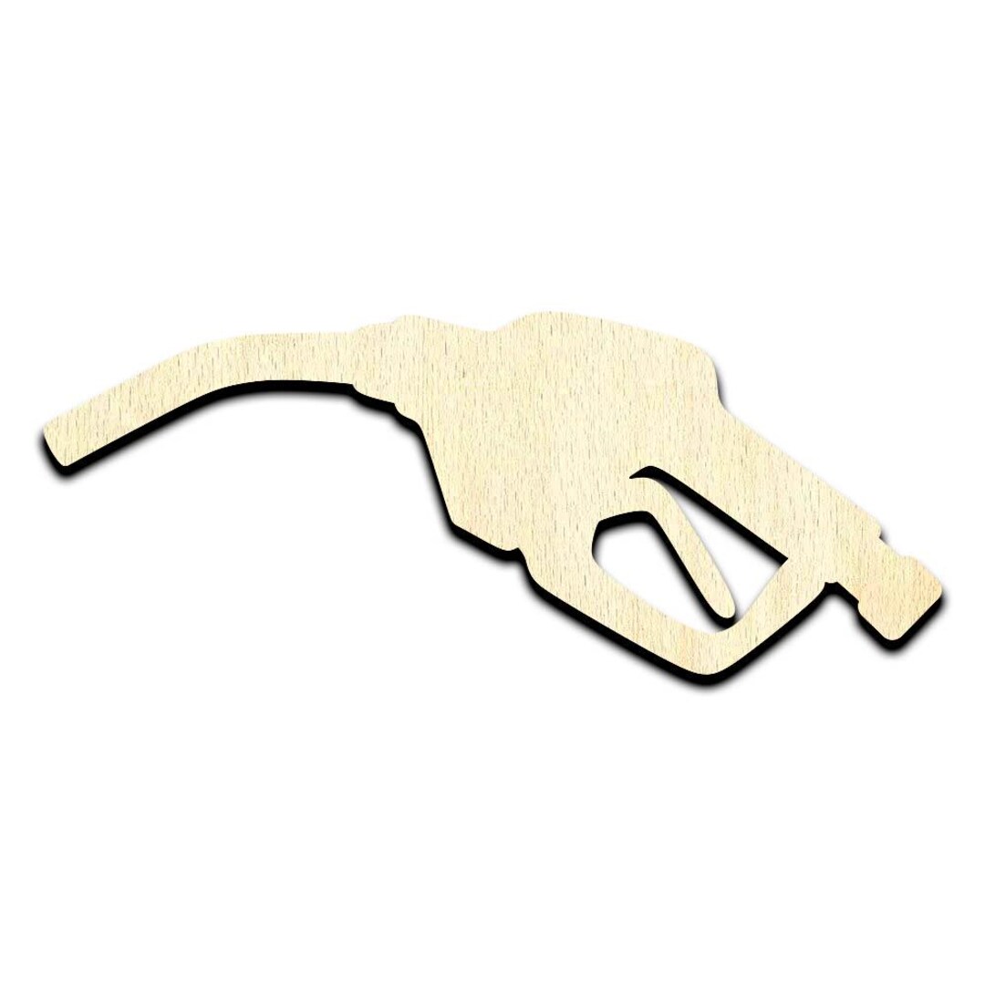Gas Pump Handle Laser Cut Out Unfinished Wood Shape Craft Supply - Etsy