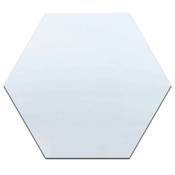 Acrylic Hexagon With Hole - Etsy