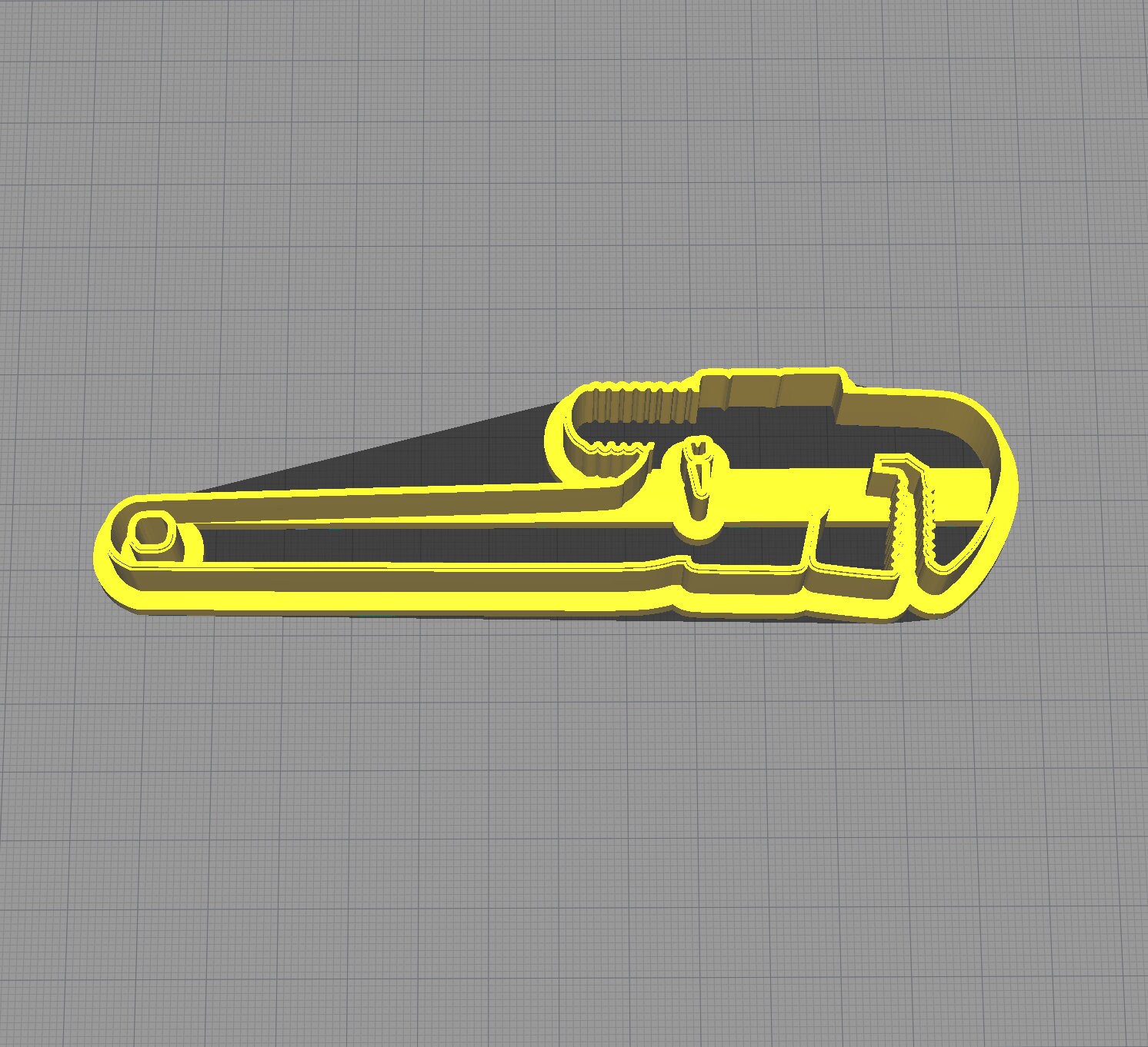 Pipe Wrench Shaped Cookie Cutter - Etsy