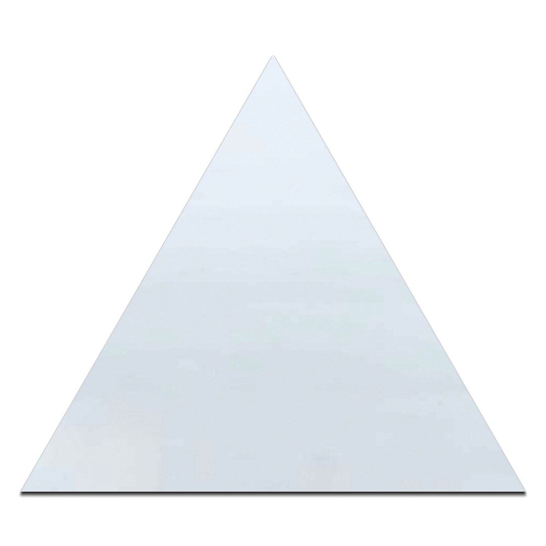 Triangle Laser Cut Out Acrylic Shape Craft Supply - Etsy
