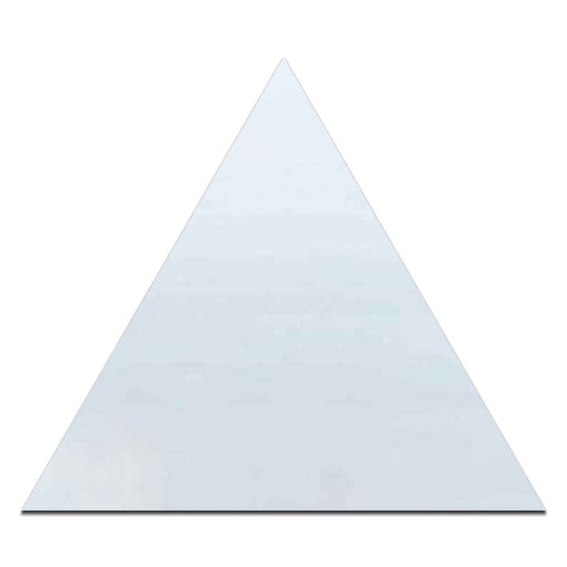 Triangle Laser Cut Out Acrylic Shape Craft Supply - Etsy