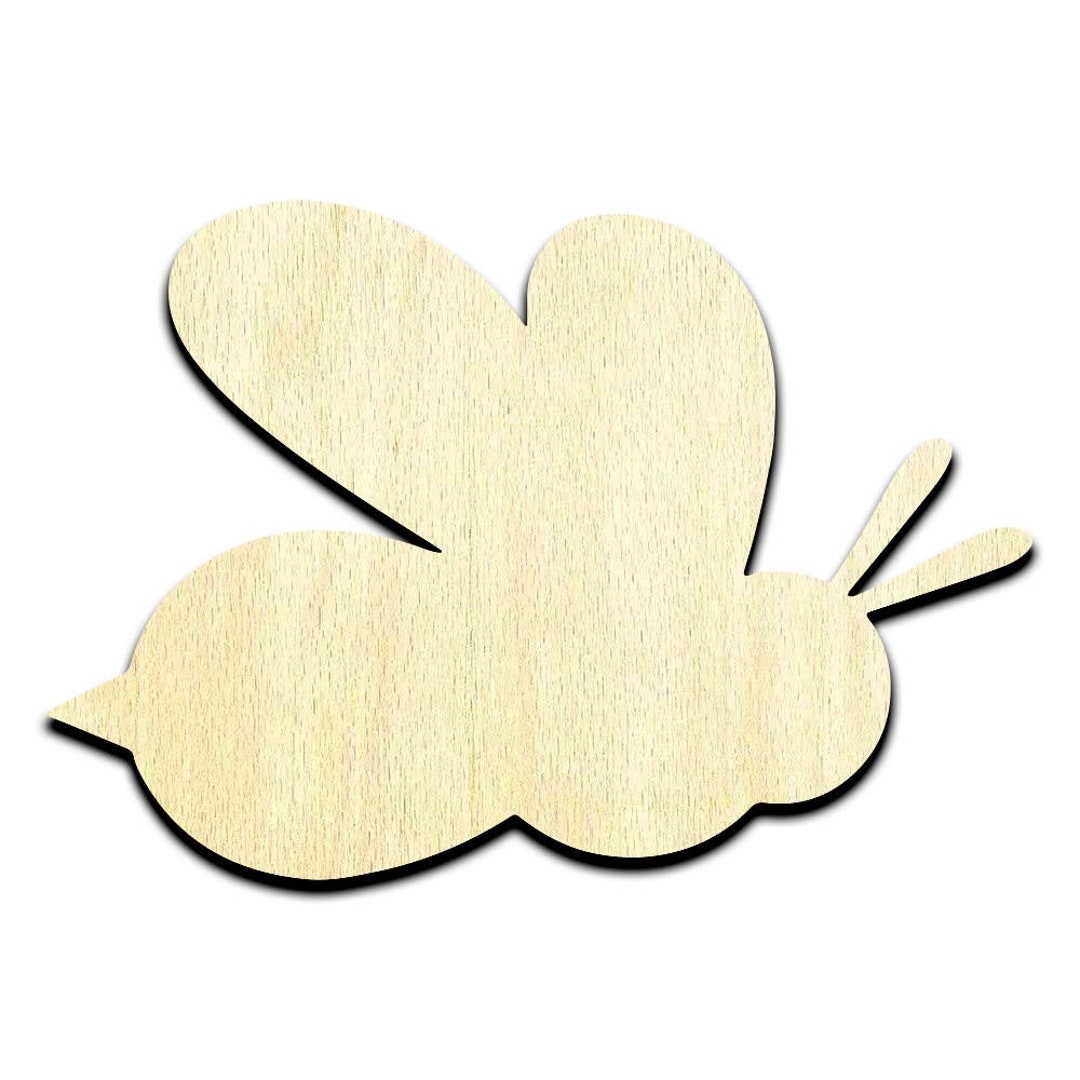 Bumble Bee Laser Cut Out Unfinished Wood Shape Craft - Etsy