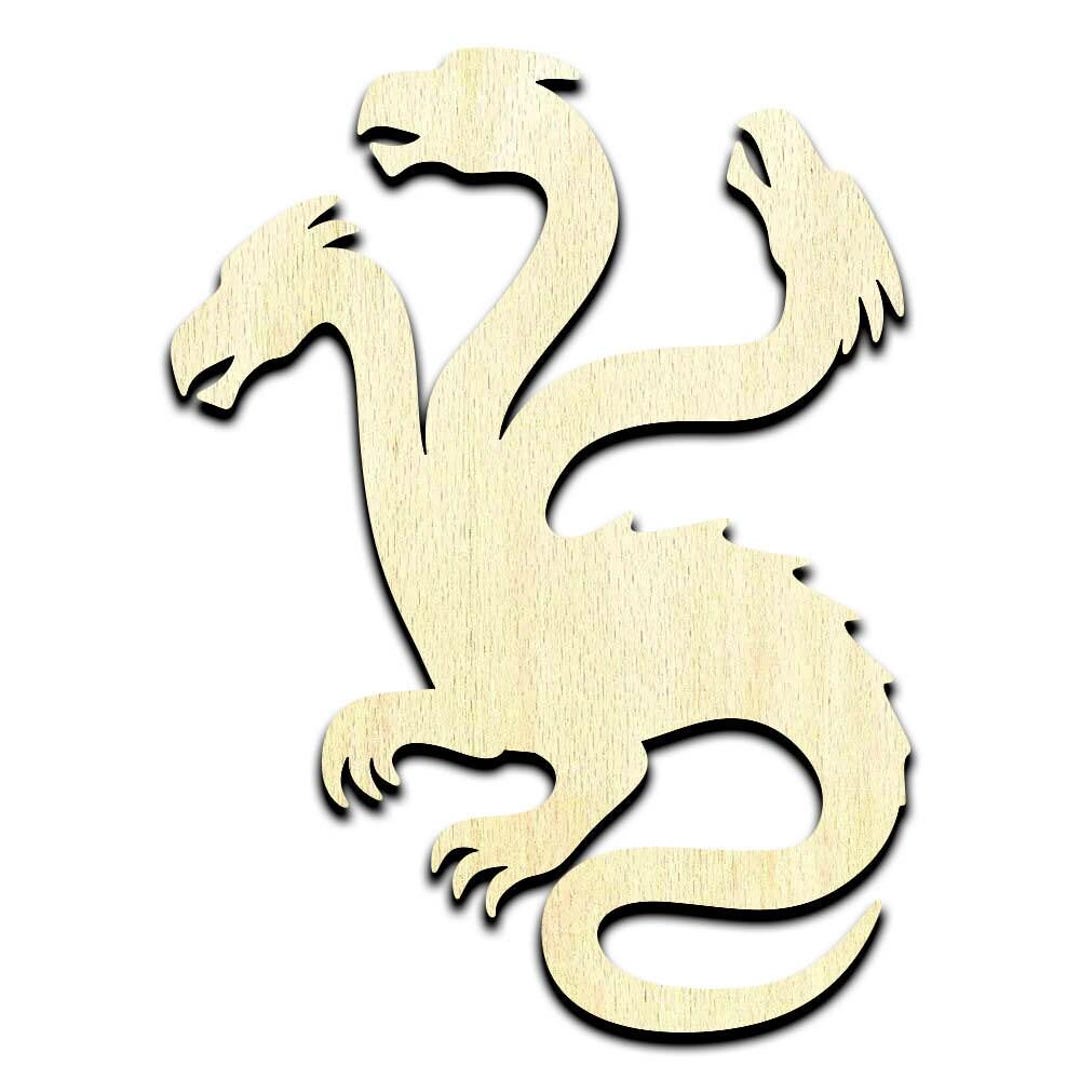 Hydra Laser Cut Out Unfinished Wood Shape Craft - Etsy