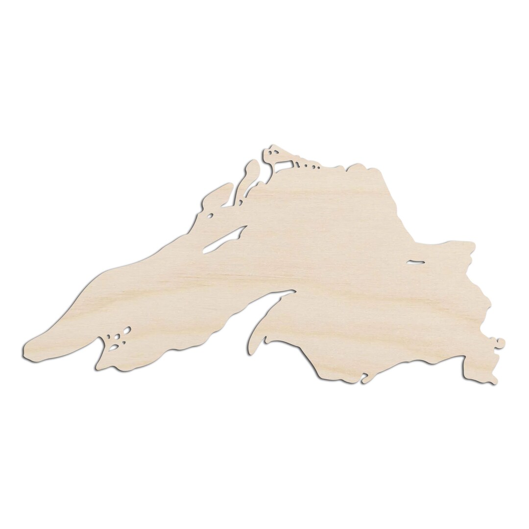 Lake Superior Great Lakes Laser Cut Out Unfinished Wood Shape Craft ...