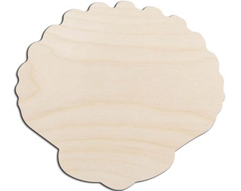 Shell Laser Cut Out Unfinished Wood Shape Craft Supply SEA161 - Etsy
