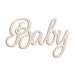 Baby Word Text Laser Cut Out Unfinished Wood Shape Craft Supply - Etsy