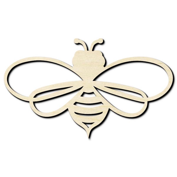 Bee Wood Cutout - Etsy