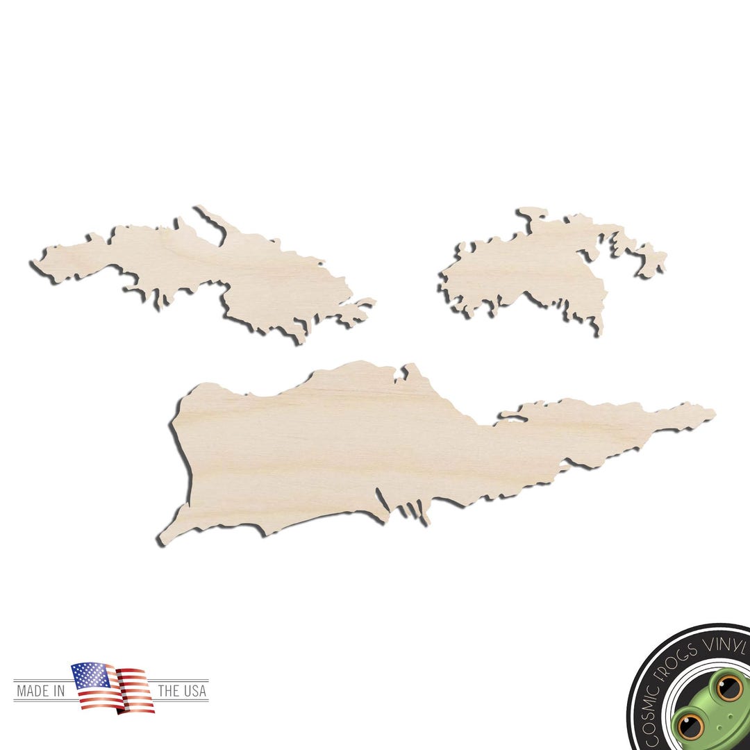 Virgin Islands Laser Cut Out Unfinished Wood Shape Craft - Etsy