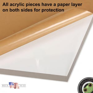 Square Frame Laser Cut Out Acrylic Shape Craft Supply - Etsy