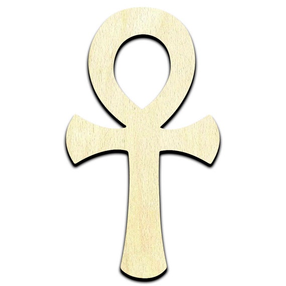 Ankh Symbol Laser Cut Out Unfinished Wood Shape Craft Supply - Etsy
