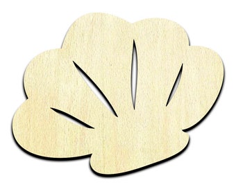 Shell Laser Cut Out Unfinished Wood Shape Craft Supply SEA94 - Etsy