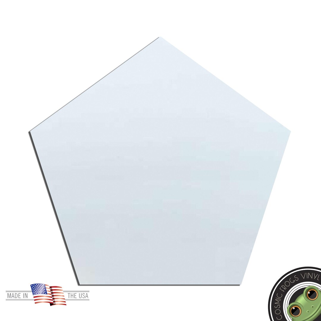 Pentagon Laser Cut Out Acrylic Shape Craft Supply - Etsy