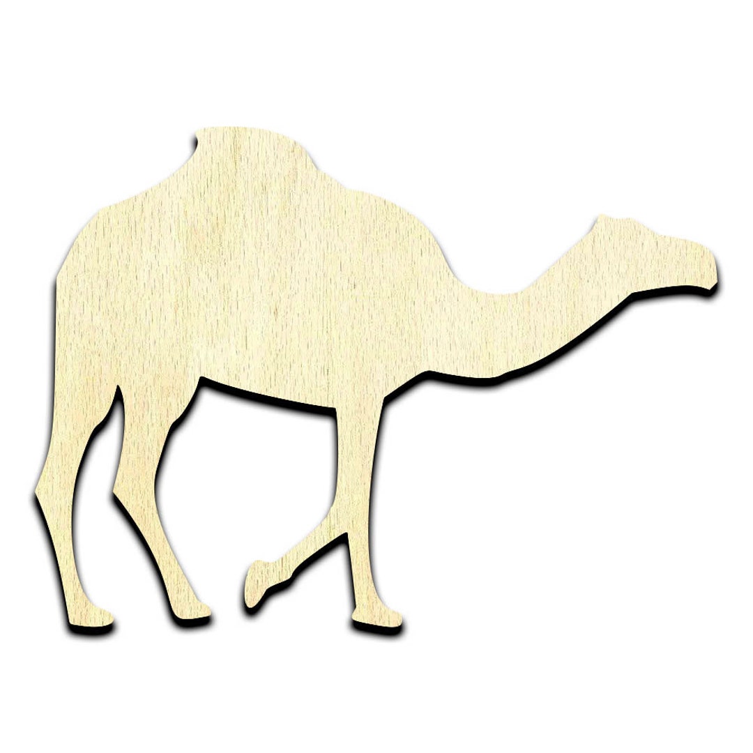 Camel Laser Cut Out Unfinished Wood Shape Craft Supply - Etsy