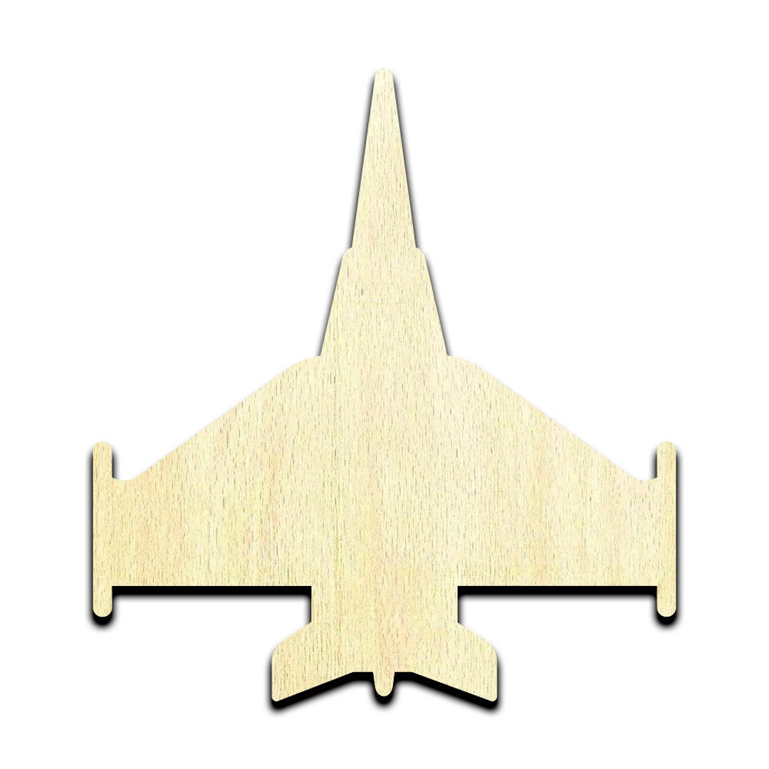 Military Jet Plane Laser Cut Out Unfinished Wood Shape Craft - Etsy