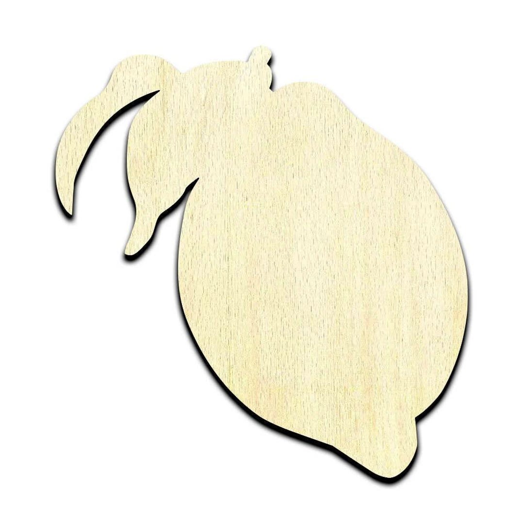 Lemon Laser Cut Out Unfinished Wood Shape Craft Supply - Etsy