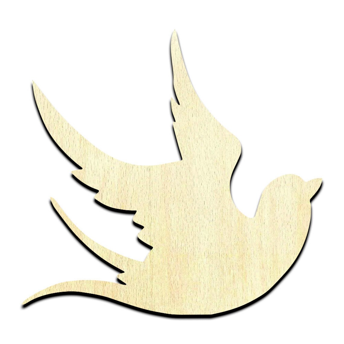 Swallow Bird 3 Laser Cut Out Unfinished Wood Shape Craft - Etsy