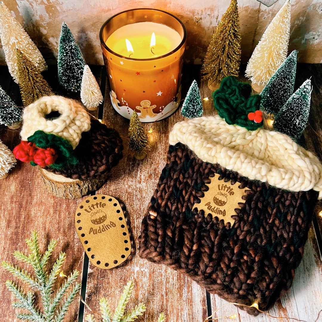 Little Pudding Beanie Knitting Pattern, Digital Download of Christmas ...