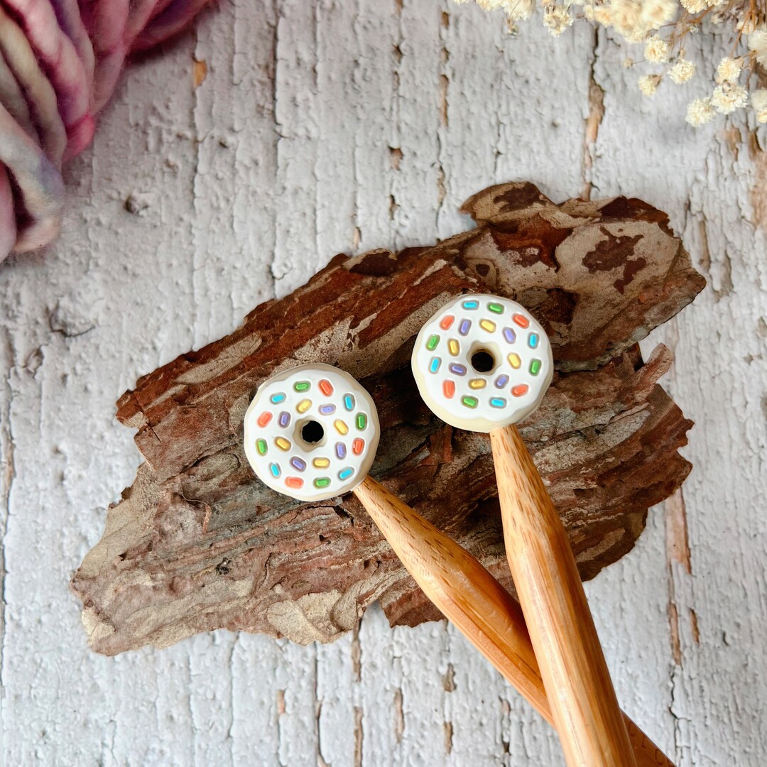 Donut Stitch Stoppers Christmas Stitch Keepers Needle Minders Donut ...