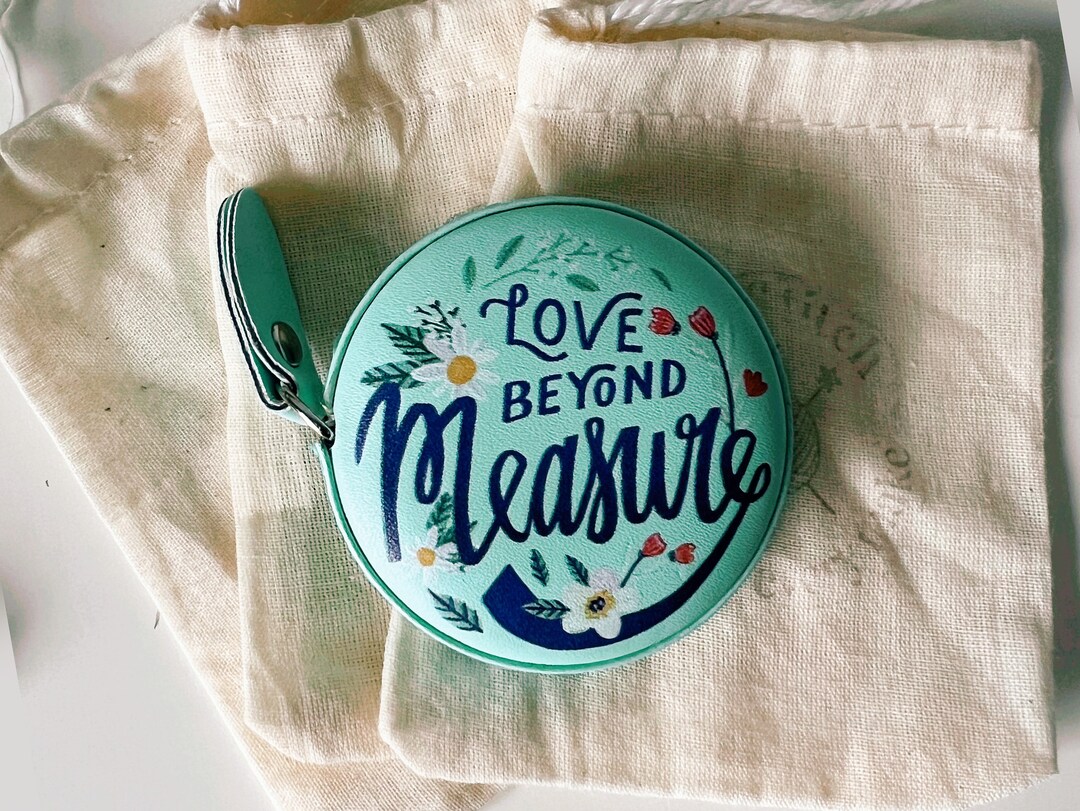 Love Beyond Measure Tape Measure Measure Leather Look 1.5m 60" Measure ...
