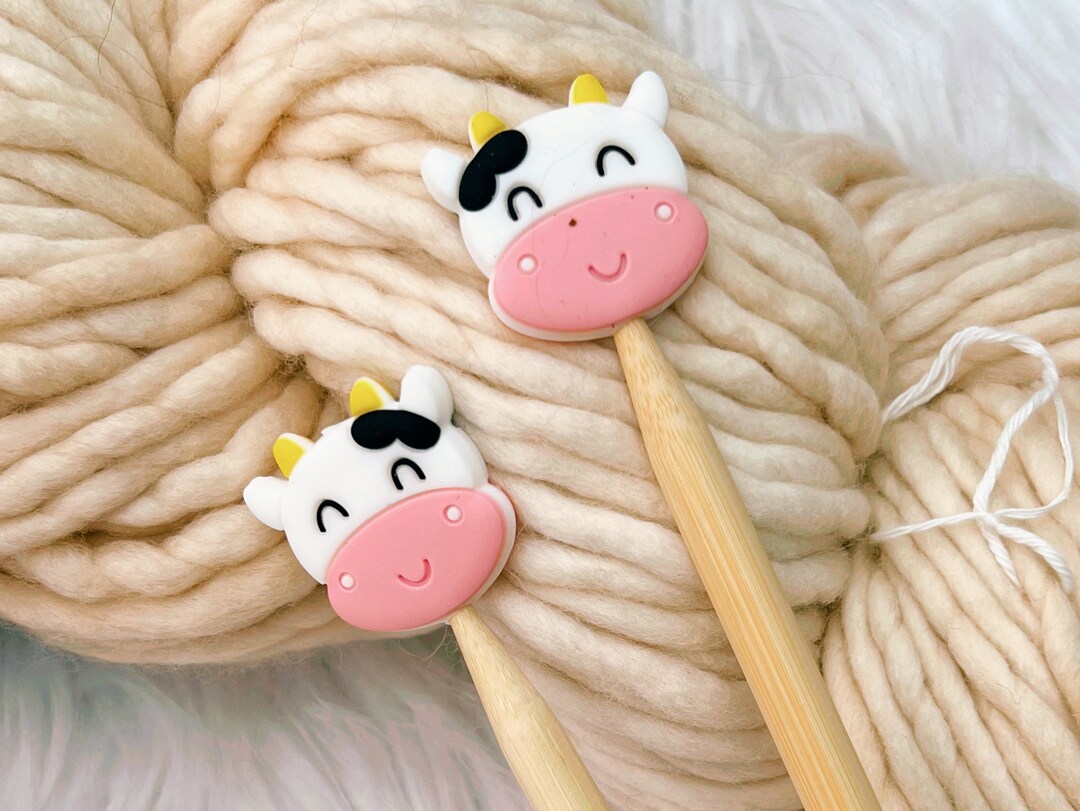 Set of Cow Stitch Stoppers for Knitting Are the Perfect Stitch - Etsy