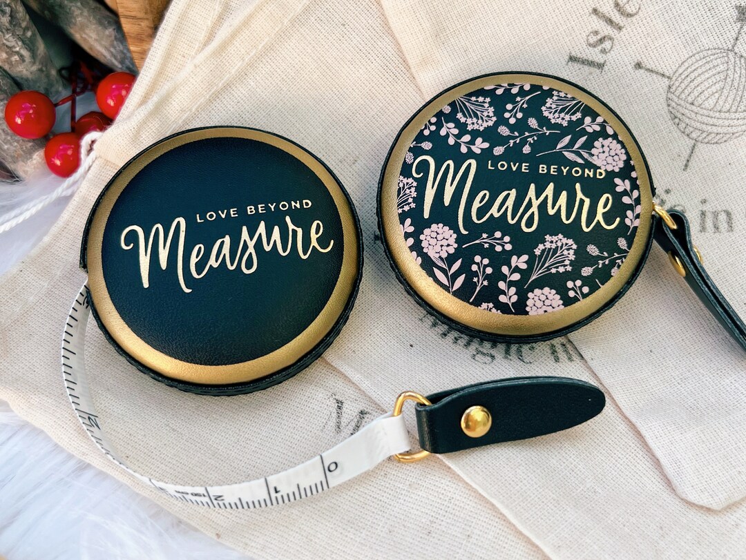 Love Beyond Measure Tape Measure Measure Leather Look 1.5m 60" Measure ...