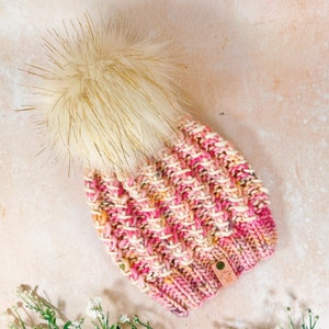 Stick or Twist Beanie Pattern Knit a Simple Ribbed Beanie or Decorative ...